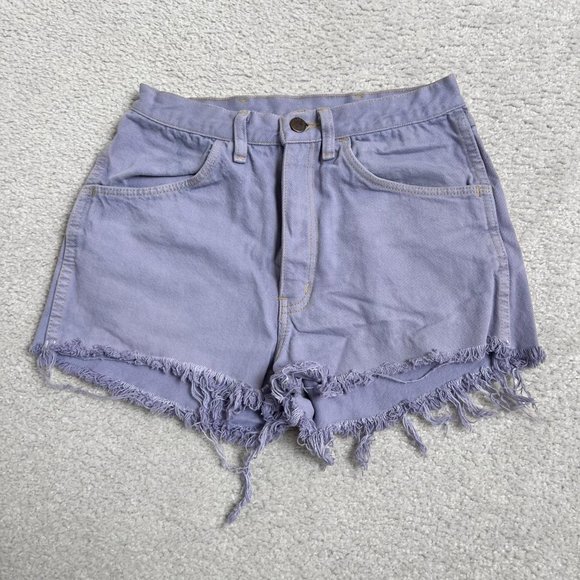 Unbranded | Shorts | Vintage Pastel Purple Denim Shorts | Poshmark